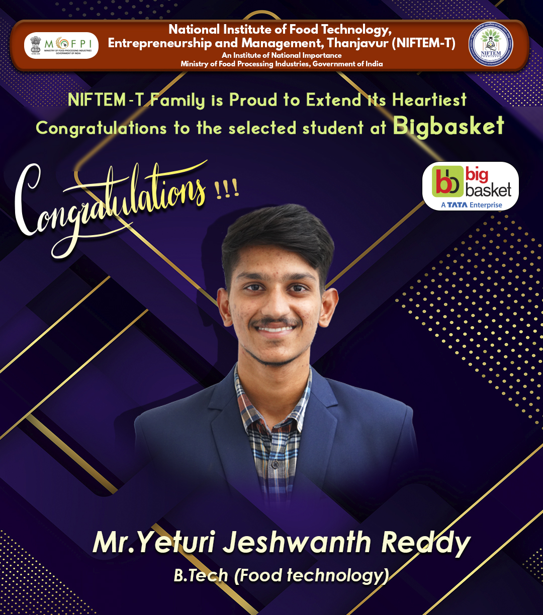 NIFTEM-T Placement Cell