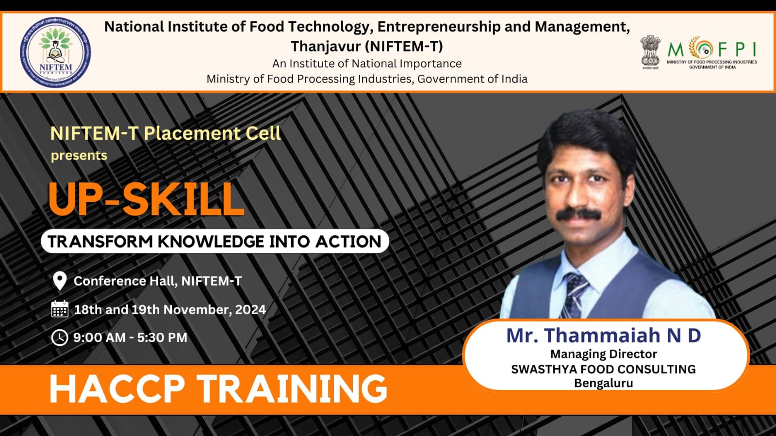 NIFTEM-T Placement Cell